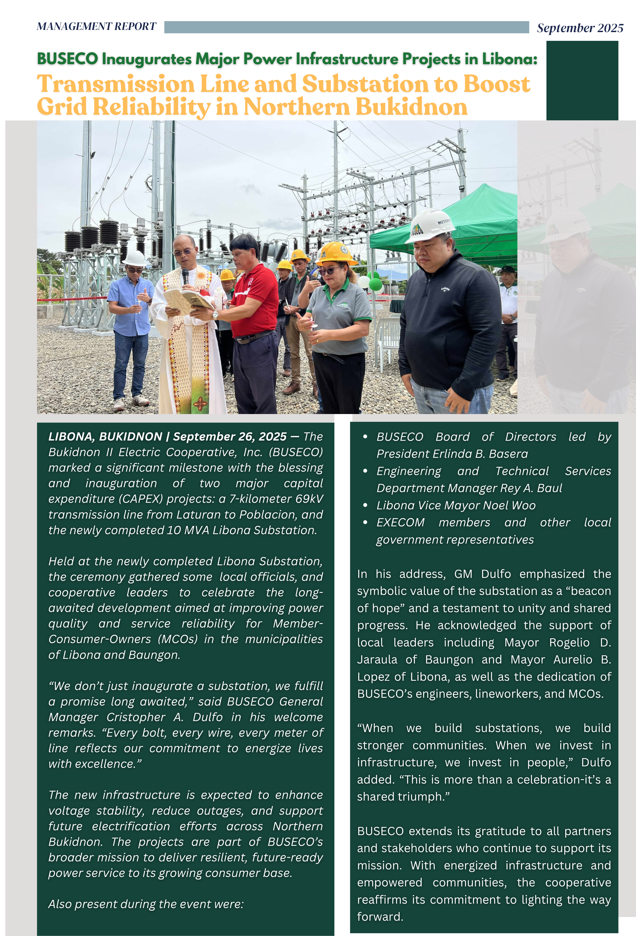 Buseco Site